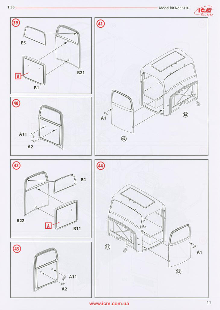 ICM 35420 - Typ L3000S WWII German Truck