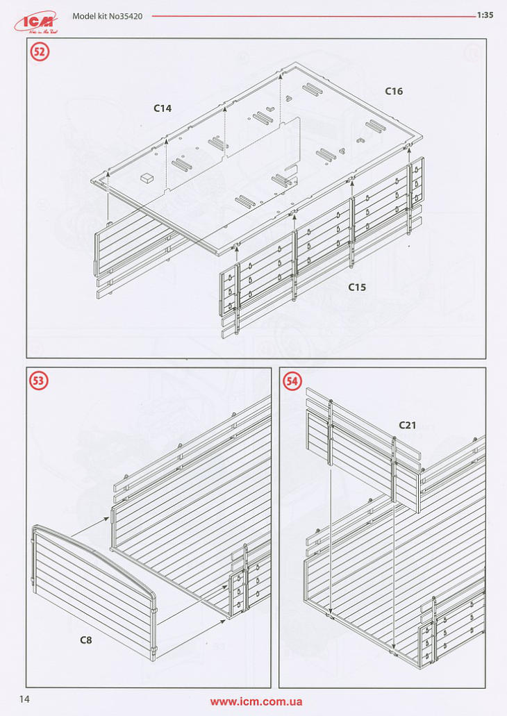 ICM 35420 - Typ L3000S WWII German Truck