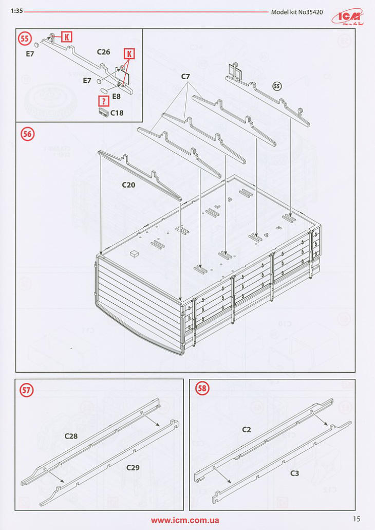 ICM 35420 - Typ L3000S WWII German Truck