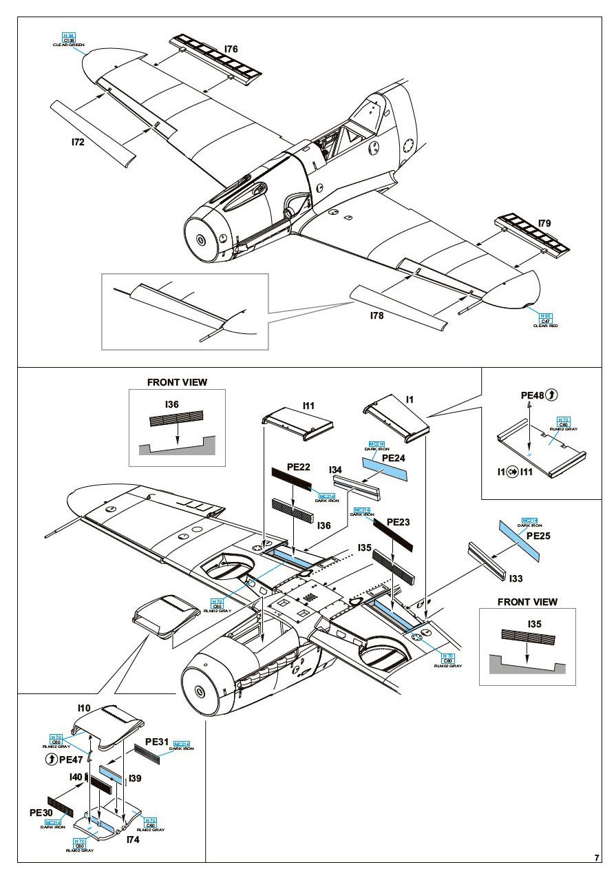 Eduard 82115 - Bf 109F-2